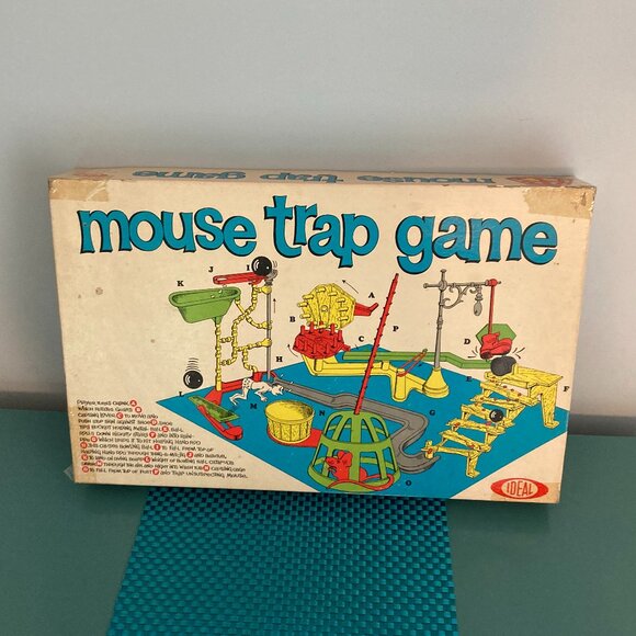 Ideal Toy Corp. | Toys | Vintage Mouse Trap Board Game 963 Ideal Toy ...